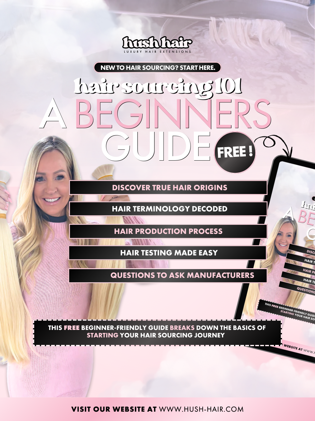 HAIR SOURCING 101: A beginner's Guide – HUSH HAIR